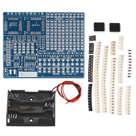 Uxcell Soldering Practice Board 2 Set Electronics Kit Prototype Pcb Board Diy Welding Circuit