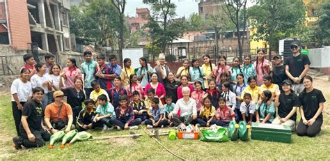 What Inspiring Human Beings I Was Extremely Happy Doing School Gardening At Shanti Nikunja