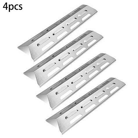 4pcs Stainless Steel Heat Plate Shield Barbeque Gr Grandado