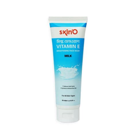 Skino Vitamin E Brightening Facewash Milk 110ml Beautiegen