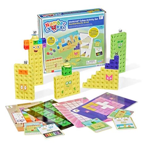 Mathlink® Cubes Activity Set Numberblocks® 3140