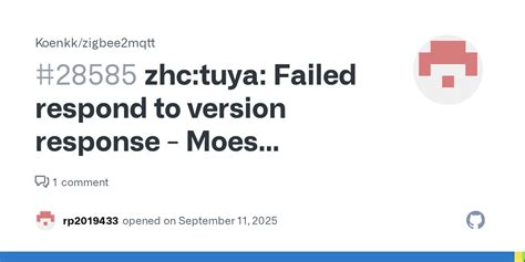 Zhctuya Failed Respond To Version Response Moes Thermostat Tze204