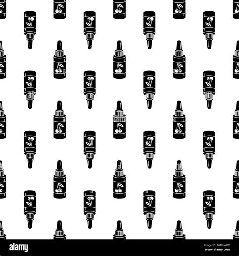 Electronic Cigarette Bottle Liquid Pattern Seamless Background Texture