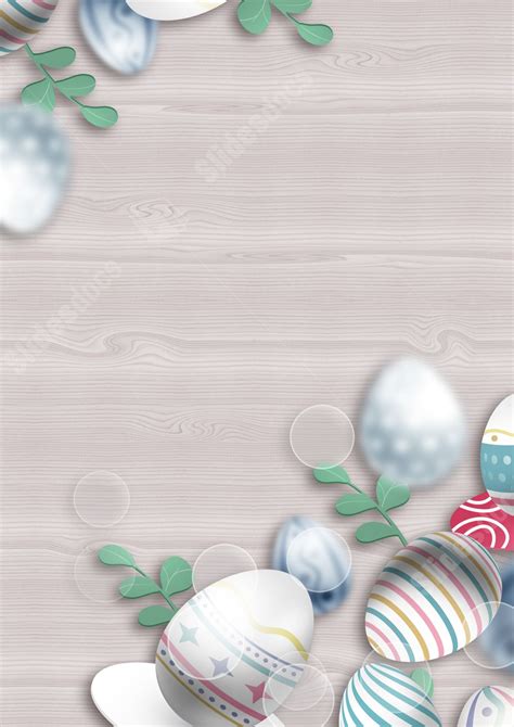 Easter Decoration Page Border And Printable Background In Word Slidesdocs