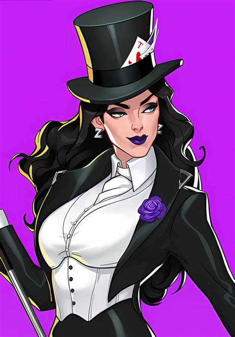 Hot And Sexy Zatanna By Billylunn05 On Deviantart