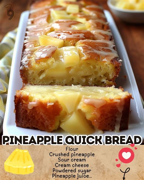 Easy Pineapple Bread Recipe