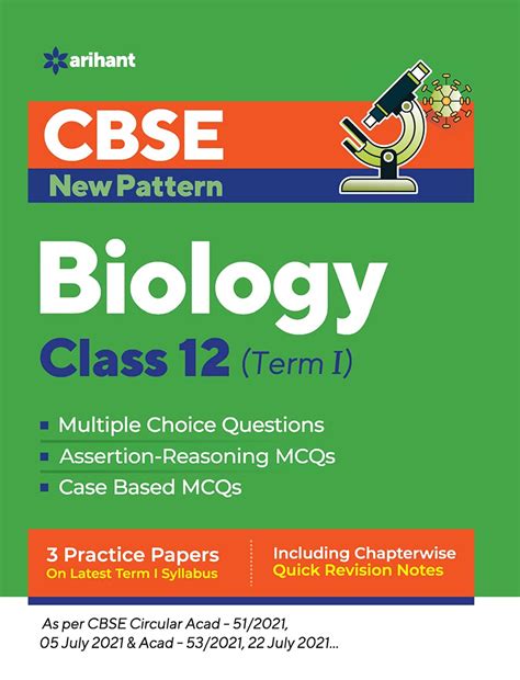 CBSE New Pattern Biology Class 12 For 2021 22 Exam MCQs Based Book For