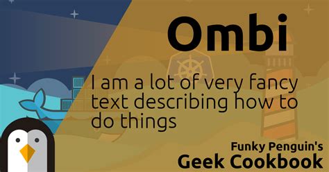 Run Ombi In Docker Protecting The API With SSL