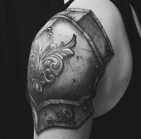 Pin By Thomas Kölm On Tattos Shoulder Armor Tattoo Armor Tattoo