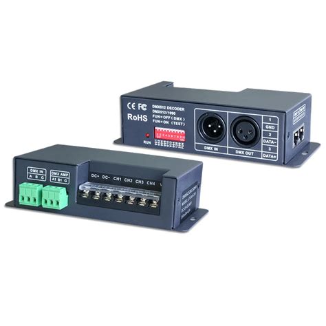 New Ltech Led Dmx Decoder Ch Cc Rgb Strip Dmx Decoder Dc V In