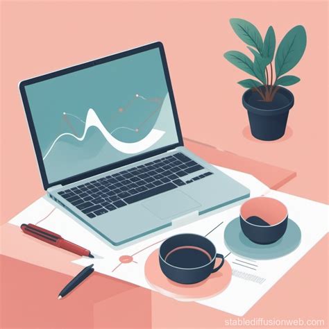 Laptop Presentation Prompts Stable Diffusion Online