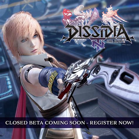 Dissidia Final Fantasy Nt Closed Beta Is Coming Soon Just Push Start
