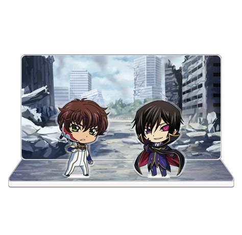 Code Geass Lelouch Of The Rebellion Acrylic Diorama B Lelouch Zero
