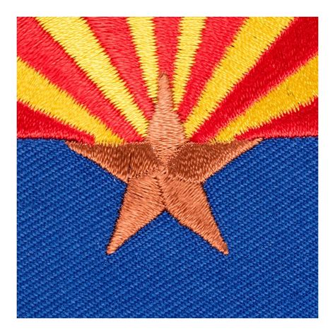Arizona State Flag Shield Patch United States Of America Patches Ebay