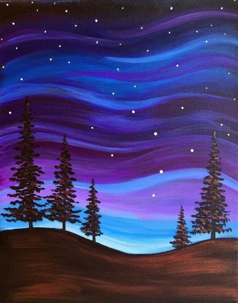 15 Acrylic Painting Ideas For Beginners · Brighter Craft Easy Canvas