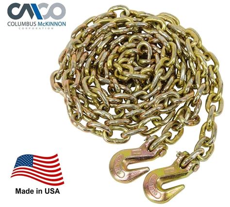 Transport Chains G70 Nacm Long Link 38 X 20 Made In Usa Columbus