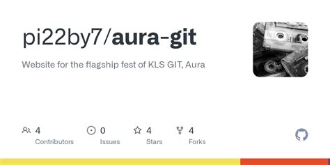 Github Pi22by7aura Git Website For The Flagship Fest Of Kls Git Aura