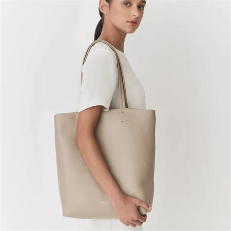 Cuyana Tall Easy Tote In Color Stone Minor Signs Of Depop
