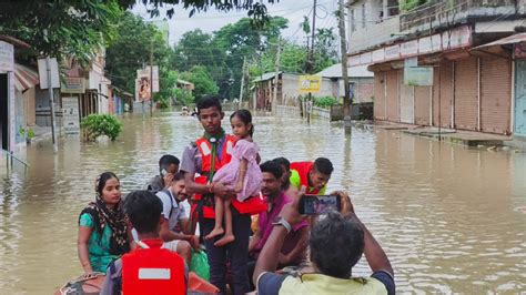 Tripura Floods 7 Dead Thousands Affected Schools Closed For Two Days