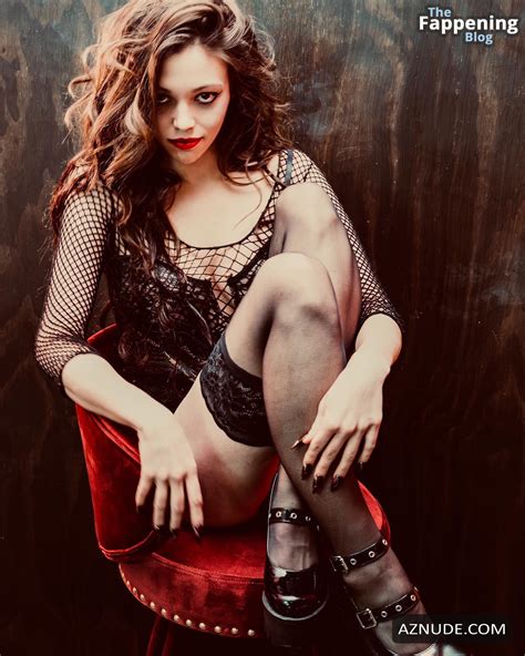 India Eisley Stuns In Sexy Stockings At Steamy Photoshoot Aznude