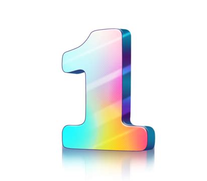 رقم 1 Png الصور ناقل و Psd الملفات تحميل مجاني على Pngtree