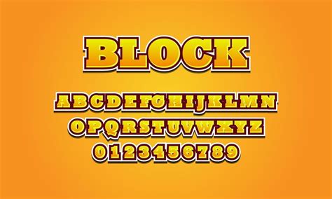 Editable Text Effect Block Title Style Vector Art At Vecteezy