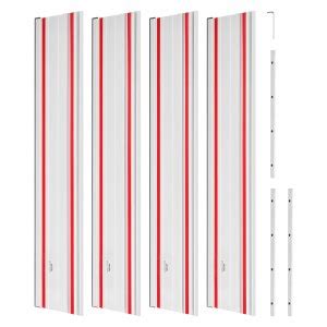 Vevor Track Saw Guide Rail 2794 Mm Cutting Range Kit Includes 4 X 698