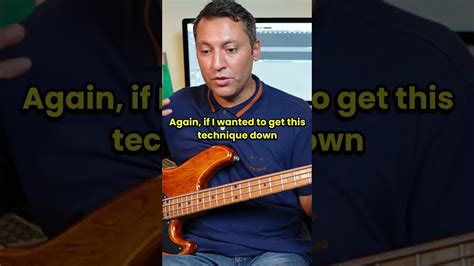 Exploring An Advanced Bass Technique Just The Tone