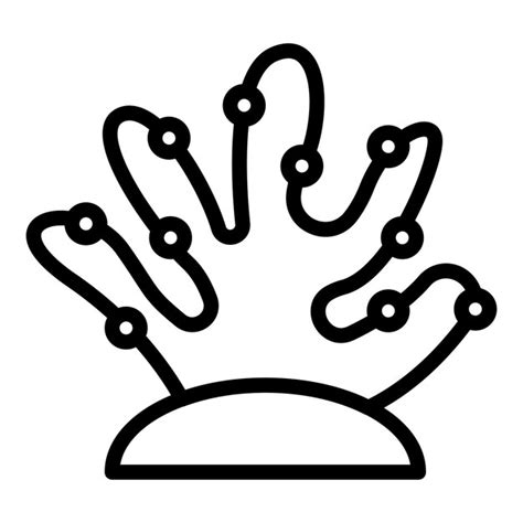 Premium Vector Algae Icon Outline Vector Marine Plant Sea Alga