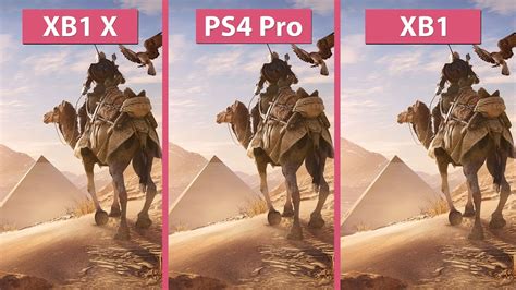 Assassins Creed Origins Xbox One X Vs Ps4 Pro Vs Xbox One Graphics
