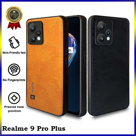 Jual Realme Pro Plus Case Leather Casing Kulit Slim Softcase