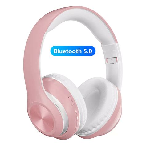 Детски слушалки Безжични Bluetooth Розови Emag Bg