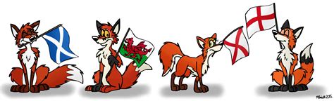 Fox Flags By Freyfox On Deviantart