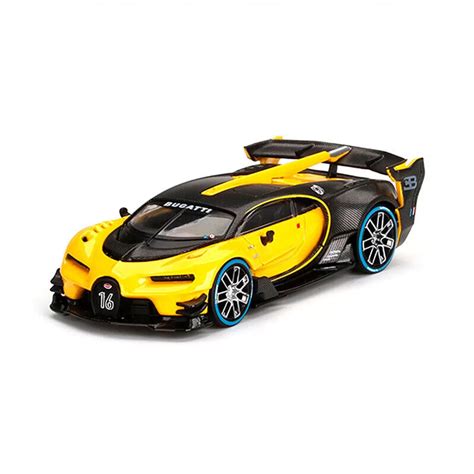 Mini Gt 164 Bugatti Vision Gran Turismo Yellow 37017 Tl Kdv