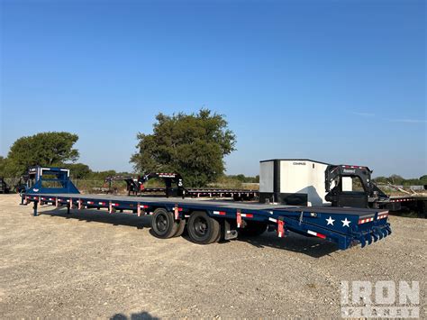 2024 Goodguys 40 Ft Ta Gooseneck Equipment Trailer Unused Ritchie