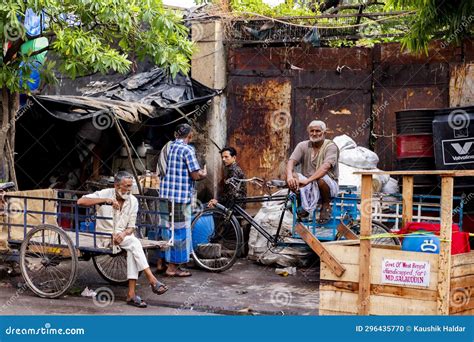 Rickshaw Pullers Editorial Image 123237010