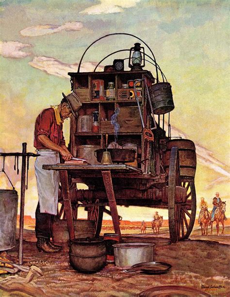 Chuckwagon Drawing By Mead Schaeffer Fine Art America