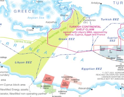 Neighbours React To Libya Turkey Maritime Deal Israel Settles With Lebanon African Energy
