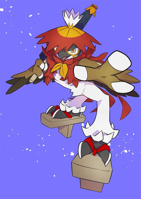 Hisuian Decidueye Pokemon Drawn By Pkpokopoko3 Danbooru