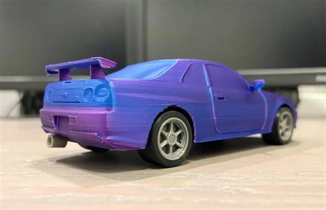 Nissan Skyline Gtr R34 Kit Card Remixed By The Kit Card Guy Makerworld