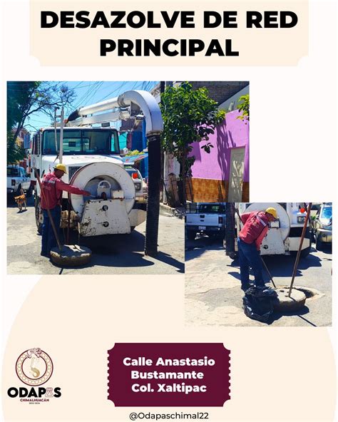 ODAPAS CHIMALHUACAN On Twitter TRABAJAMOS EN EL DESAZOLVE DE