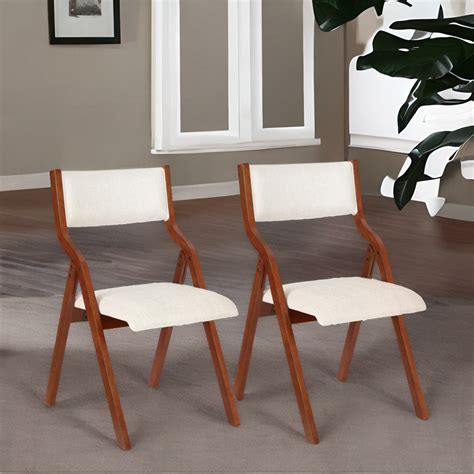 Inbox Zero Mehr Padded Stackable Folding Chair Folding Chair Set Wayfair