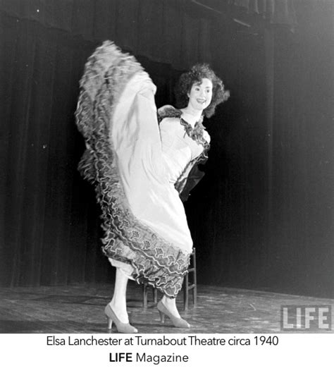 A Marvelous Dancer And Stage Performer Elsa Lanchester Fans