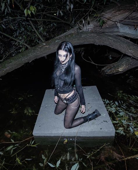 Deathbyromy Dark Feminine Aesthetic Photoshoot Inspiration