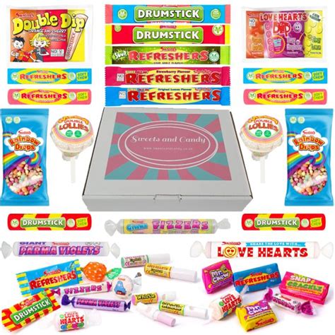 Swizzels Retro Sweets Hamper Box Retro Sweets Hamper Sweet Hampers