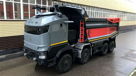Kamaz Robocop” Is An Autonomous Dump Truck For The Russian Coal Mines