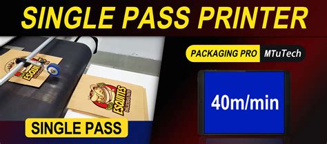 Mt High Speed Digital Single Pass Corrugated Carton Printer