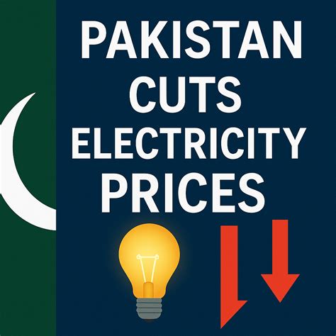 Infinite Insights Pakistan Slashes Electricity Prices In April 2025 To