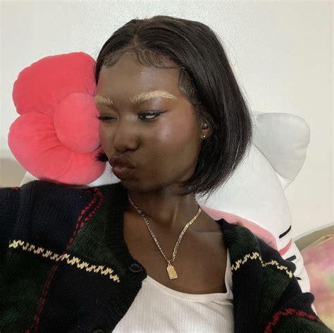 Wakneeta On Ig Bleached Eyebrows Brown Girls Makeup Hair Inspiration